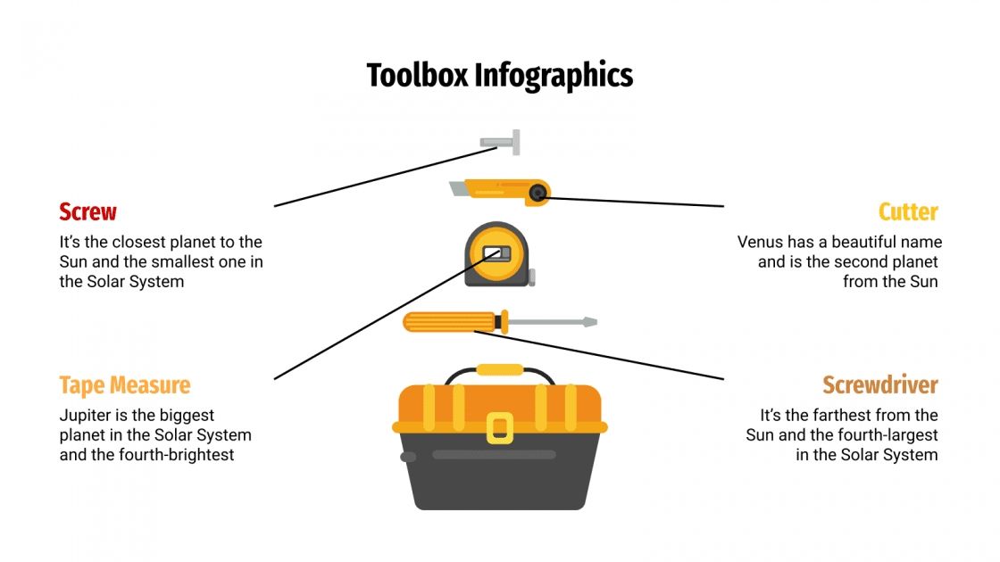 Toolbox Infographics for Google Slides and PowerPoint