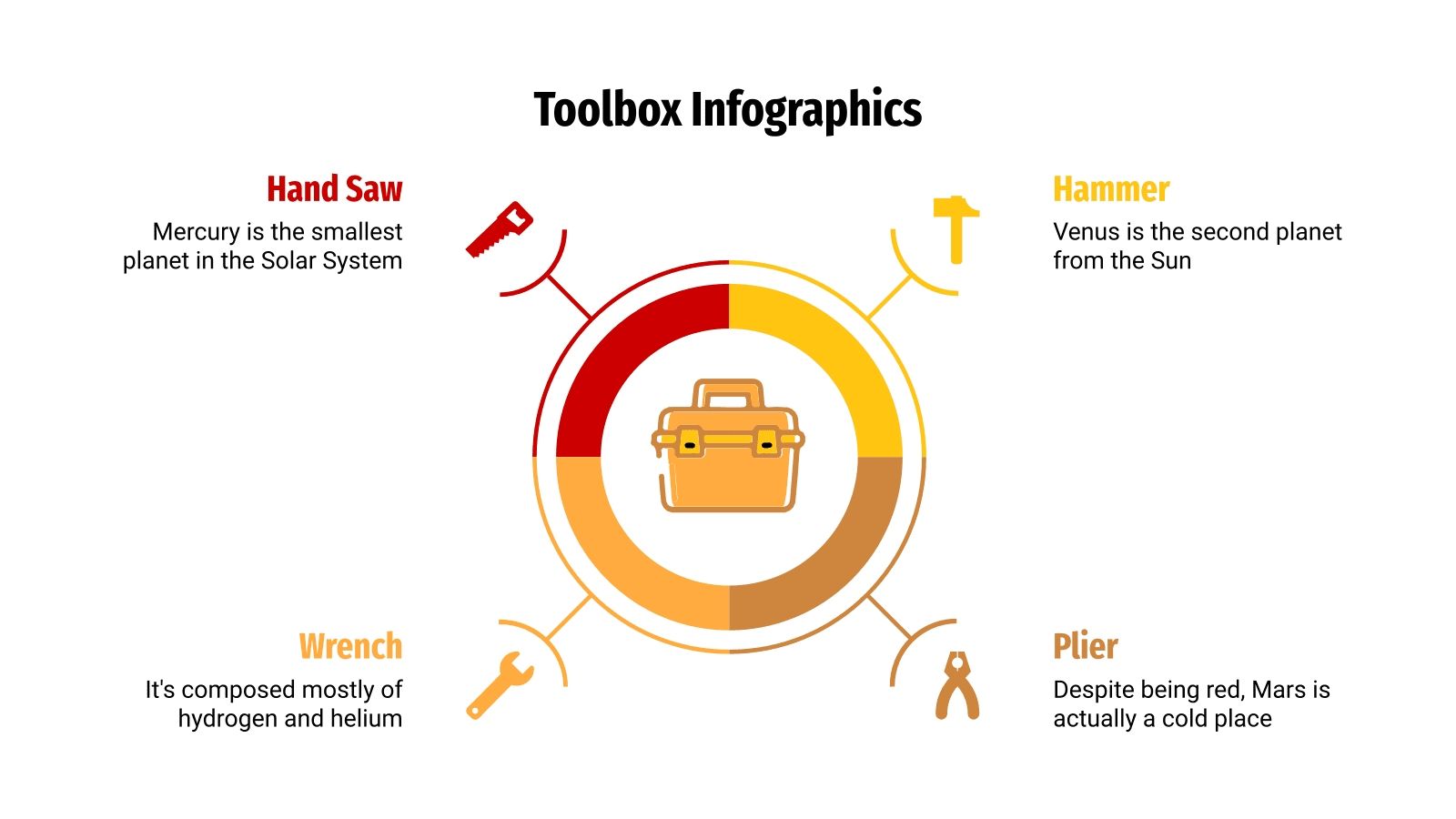 Toolbox Infographics for Google Slides and PowerPoint