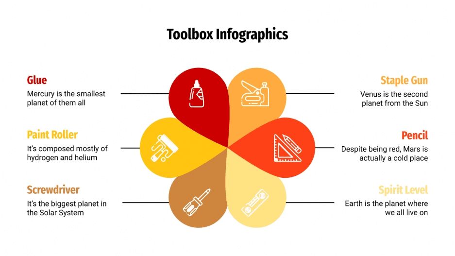 Toolbox Infographics for Google Slides and PowerPoint