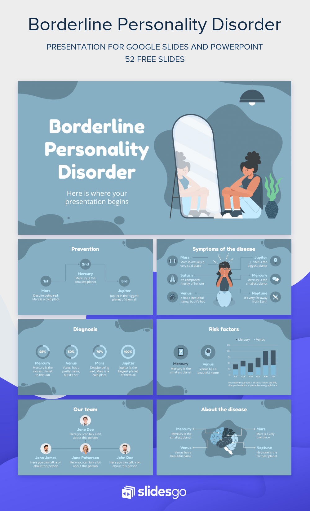 Borderline Personality Disorder | Google Slides & PPT theme
