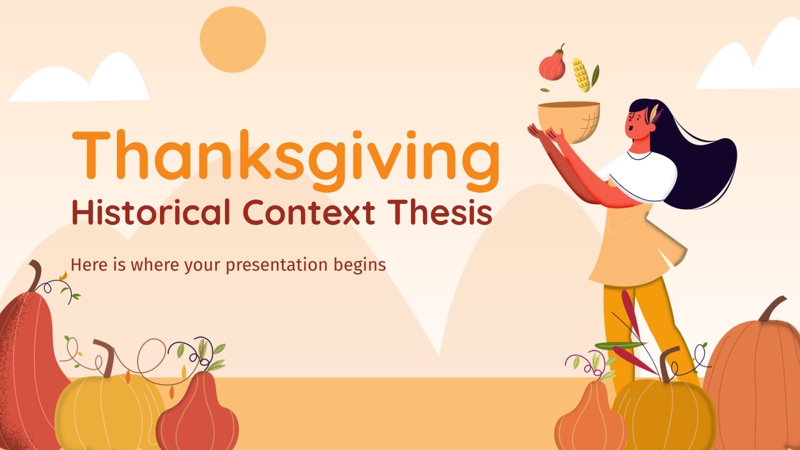 Free Thanksgiving Google Slides themes and PPT templates