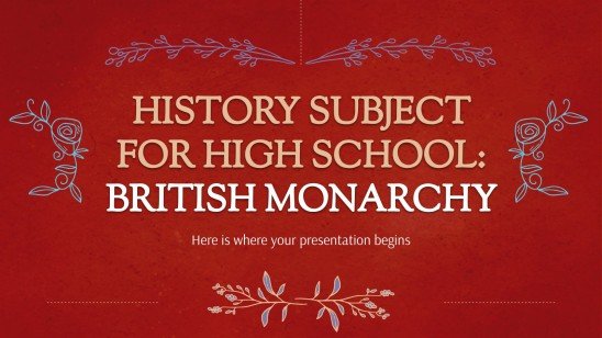 History: British Monarchy | Google Slides & PowerPoint