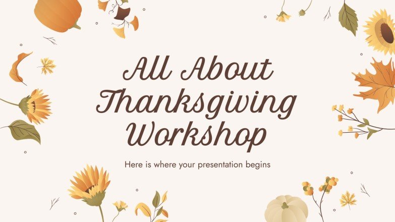 Free Thanksgiving Google Slides themes and PPT templates