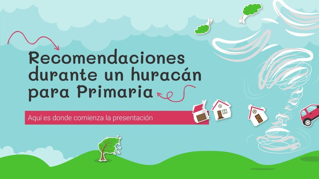 Free Google Slides themes and PowerPoint templates about Hurricanes