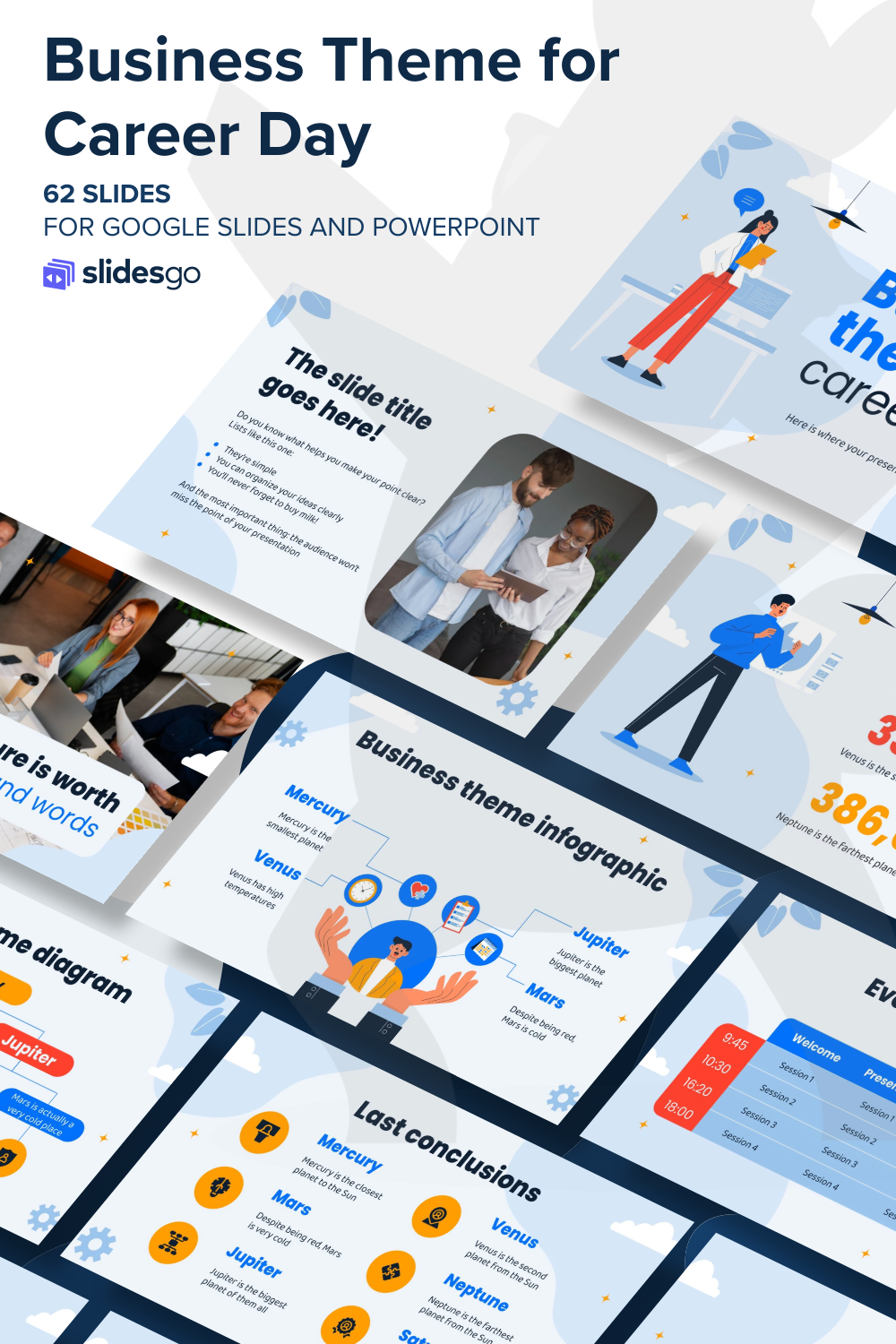 Business Theme for Career Day | Google Slides and PowerPoint