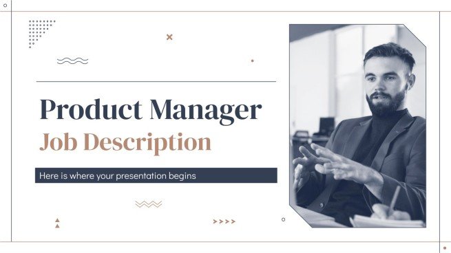 Product Manager Job Description | Google Slides & PowerPoint