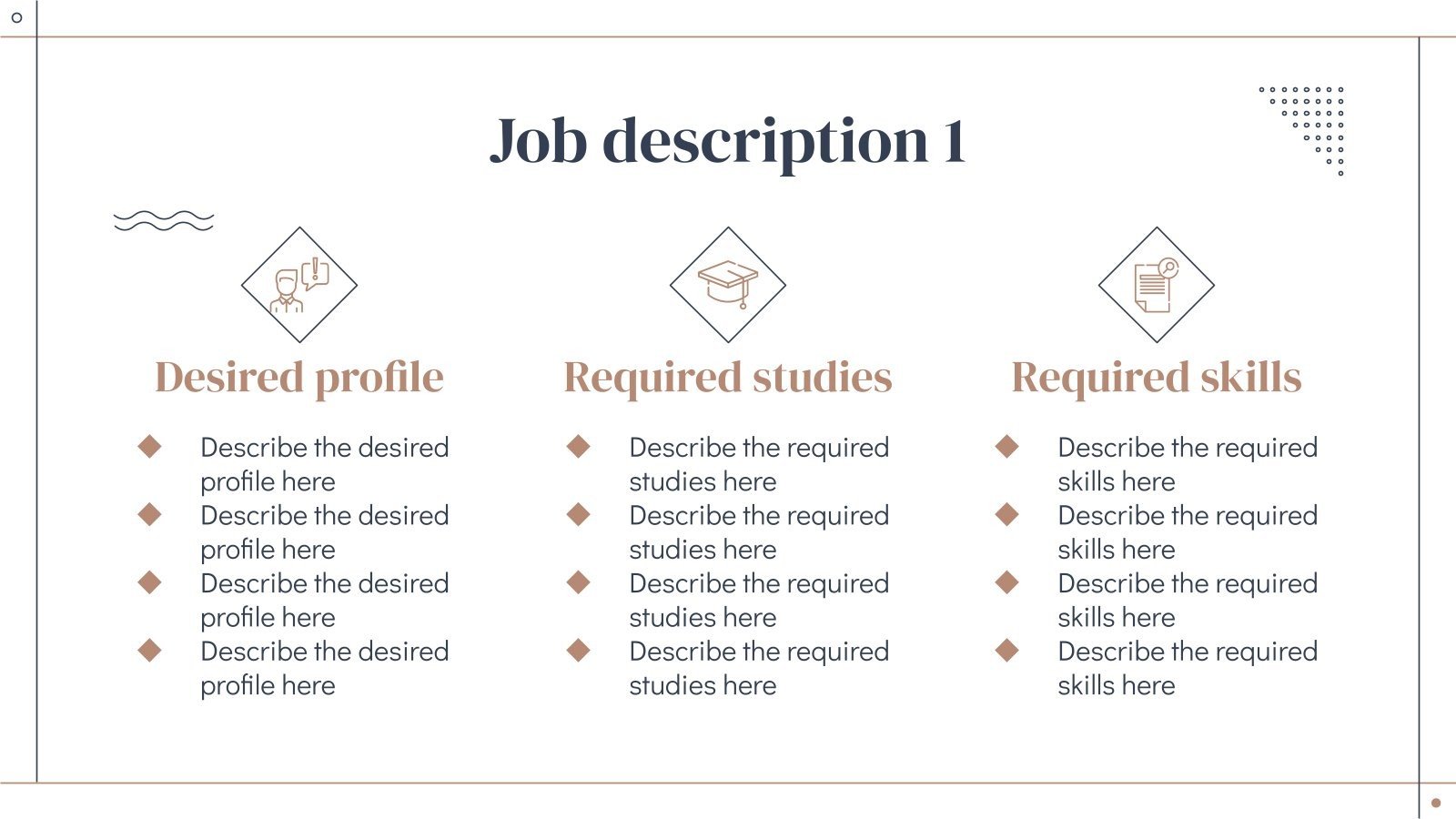 Product Manager Job Description | Google Slides & PowerPoint