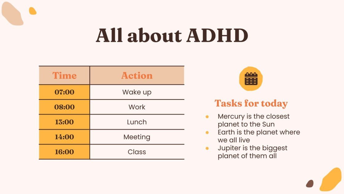 All About ADHD in Middle School Infographics