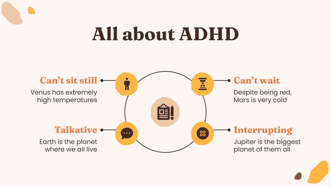 All About ADHD in Middle School Infographics
