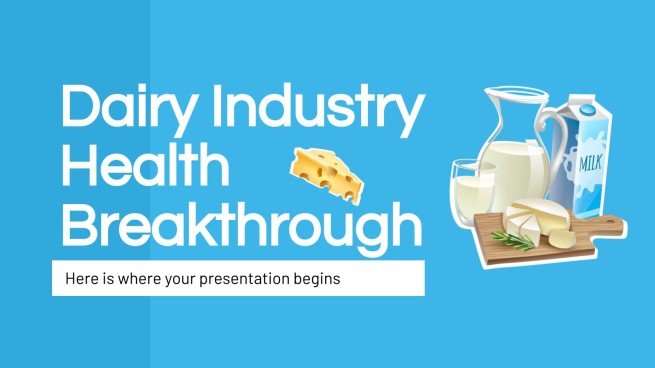 Free Google Slides and PPT Templates about Milk