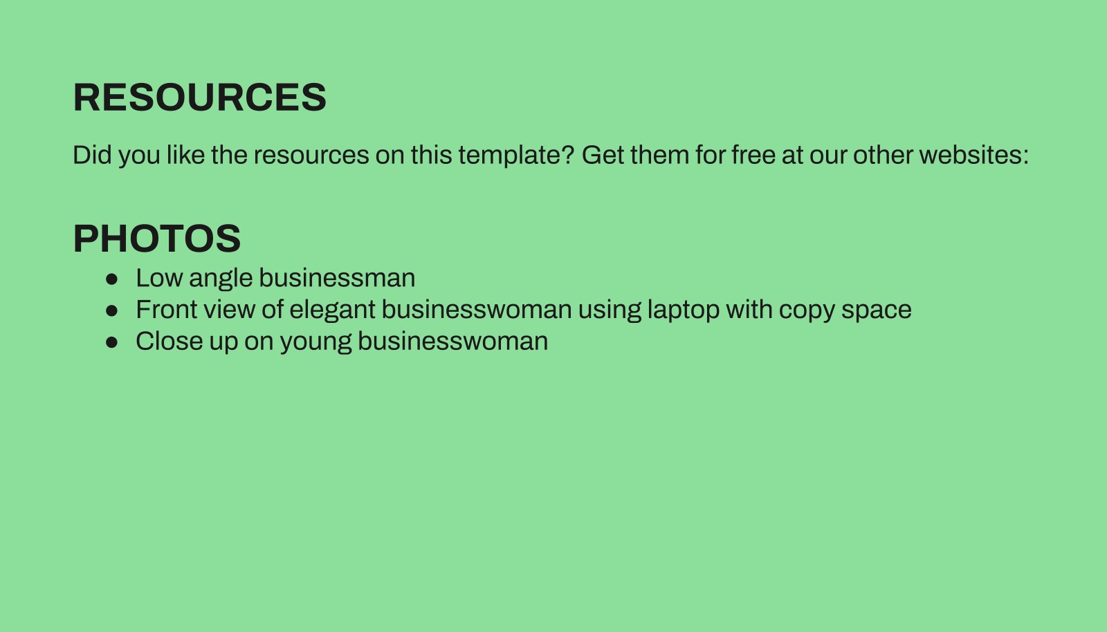 Minimalist Name Card | Google Slides & PowerPoint