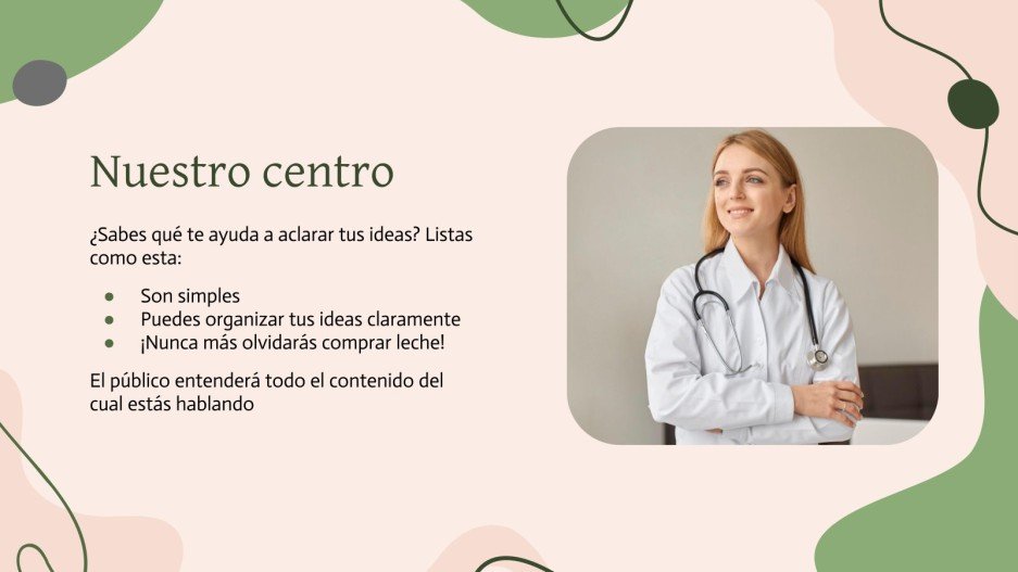 Slight Shapes and Colors Background Medical Center