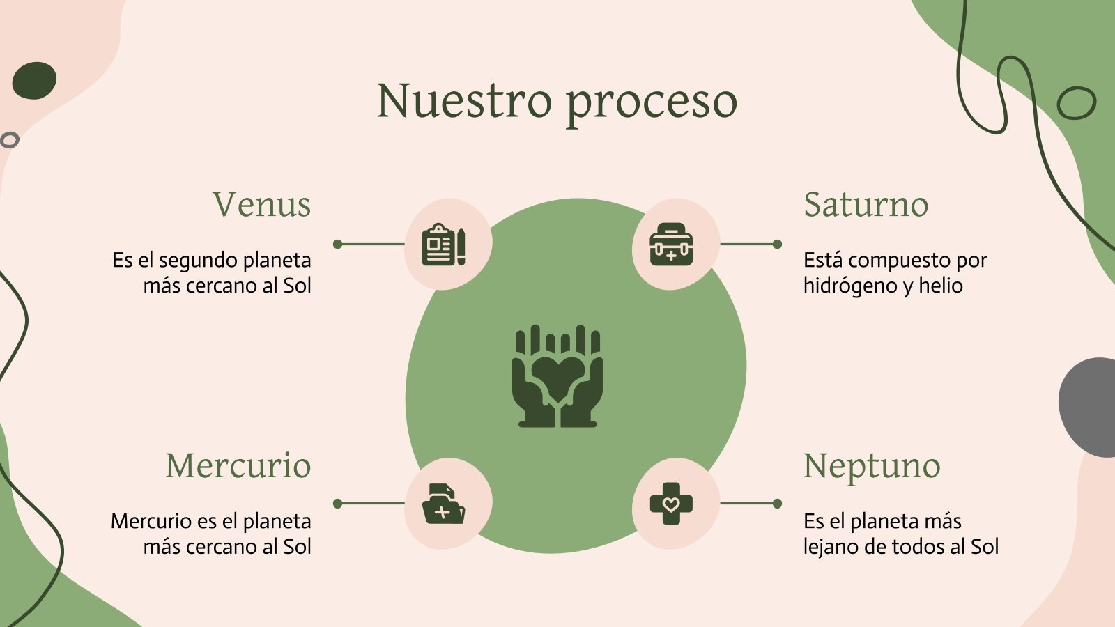 Slight Shapes and Colors Background Medical Center