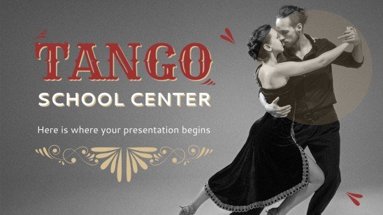 Tango School Center | Google Slides & PowerPoint