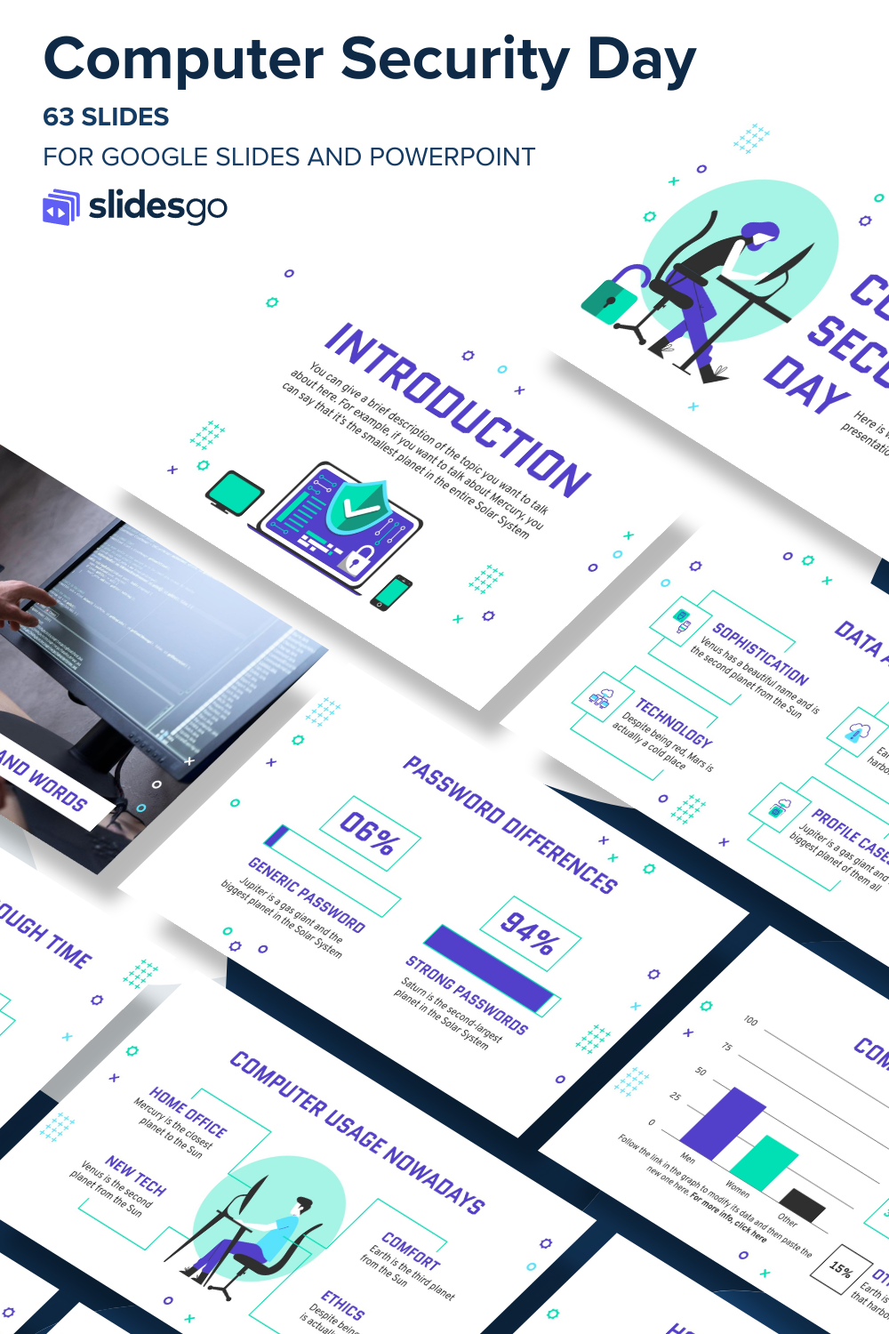 Computer Security Day | Google Slides & PowerPoint template