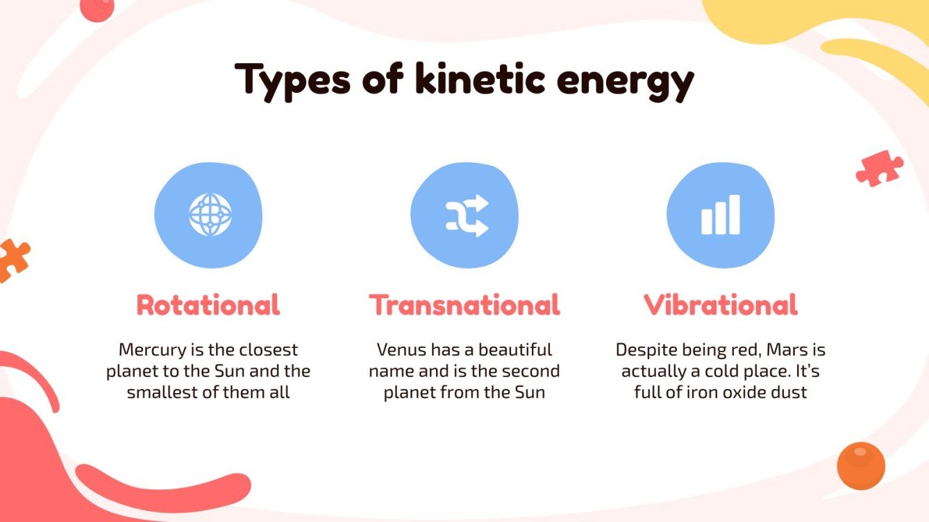 Physics Class for Kids: Kinetic Energy | Google Slides & PPT