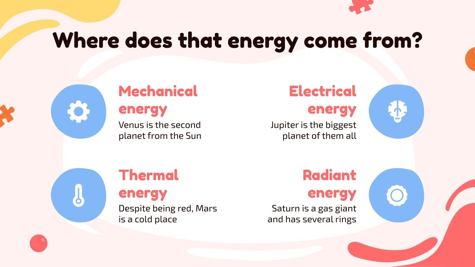 Physics Class for Kids: Kinetic Energy | Google Slides & PPT