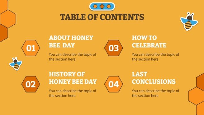 US Honey Bee Day | Google Slides & PowerPoint template