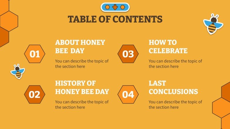 US Honey Bee Day | Google Slides & PowerPoint template