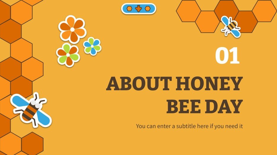 US Honey Bee Day | Google Slides & PowerPoint template