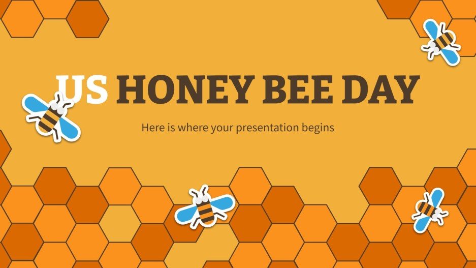 Free Google Slides & PowerPoint templates about bees