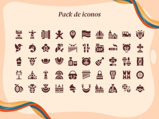 Colombian History Research Poster | Google Slides & PPT