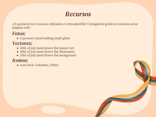 Colombian History Research Poster | Google Slides & PPT