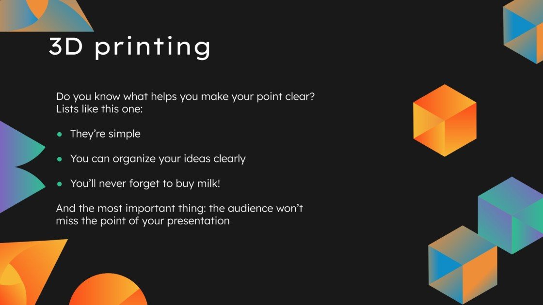 3D Printing Processes | Google Slides & PPT