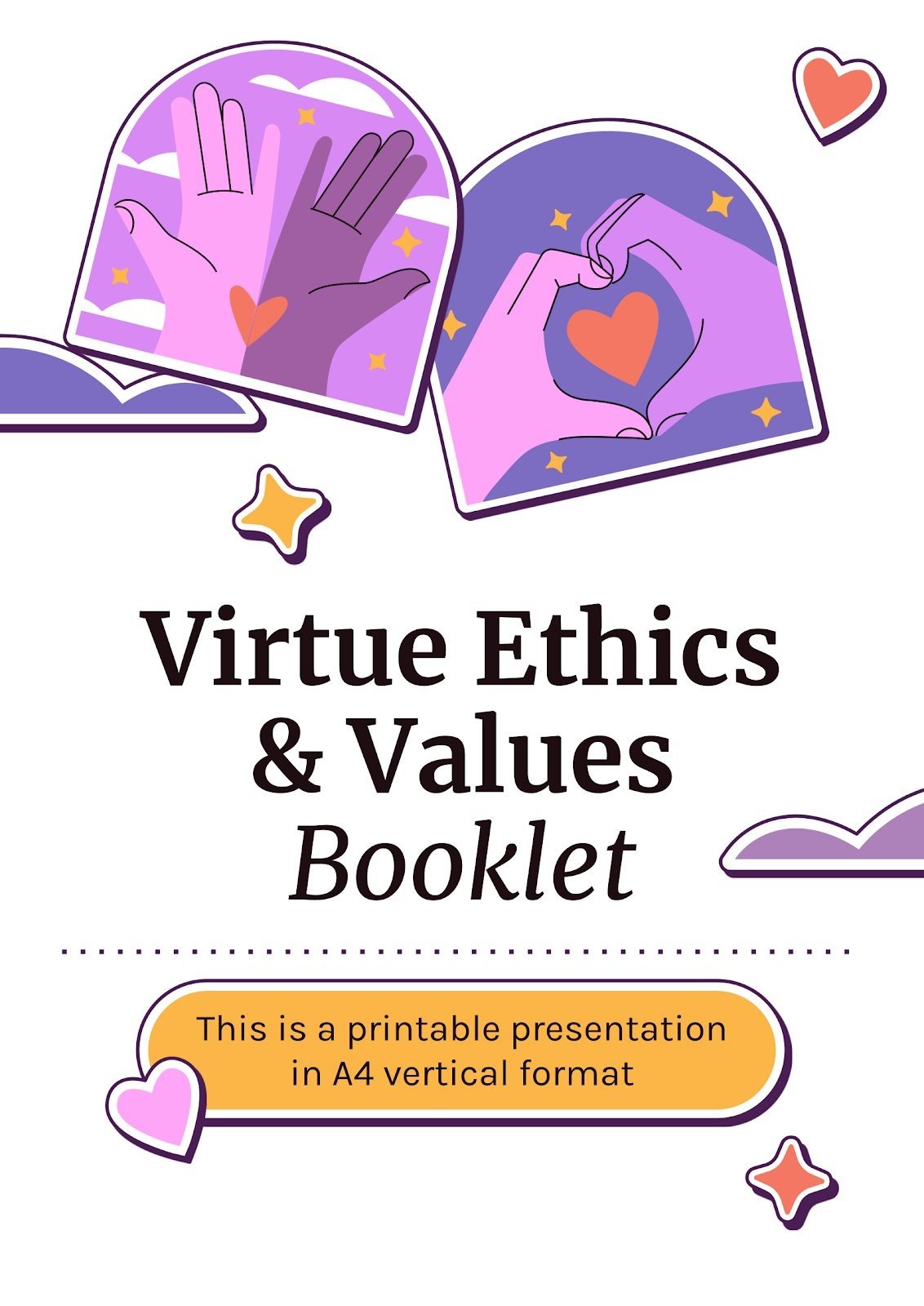 Virtue Ethics & Values Booklet | Google Slides & PowerPoint