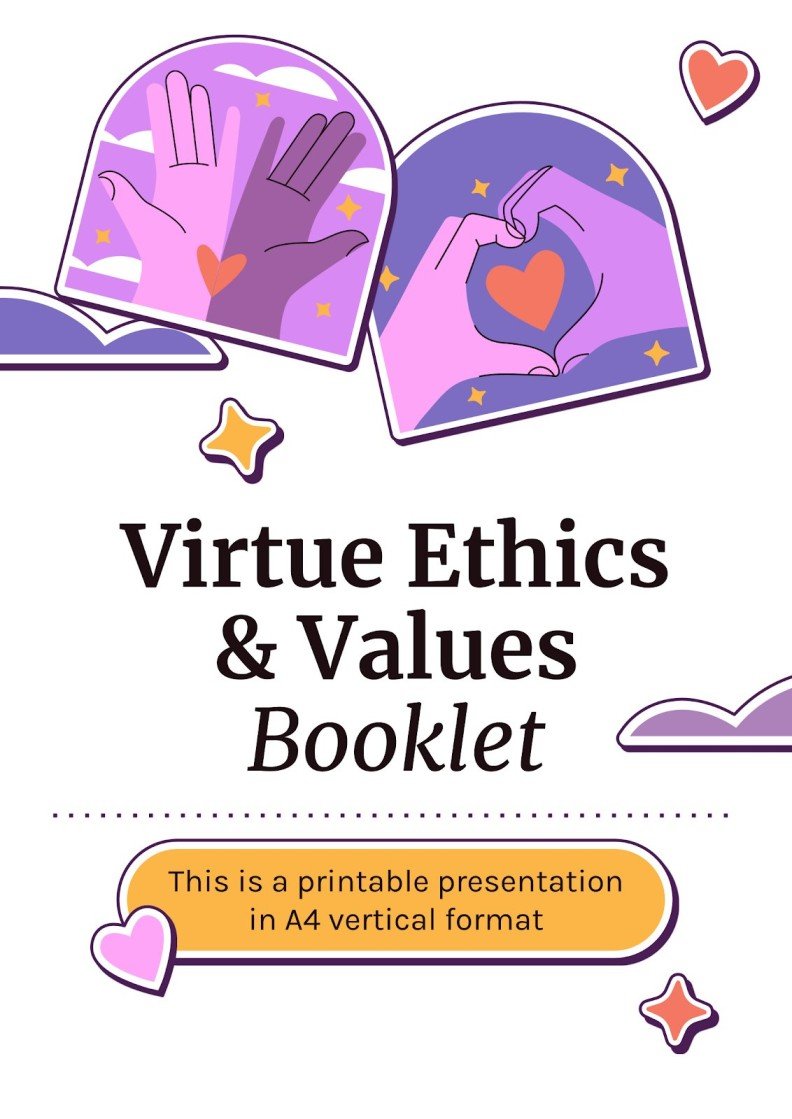 Virtue Ethics & Values Booklet | Google Slides & PowerPoint