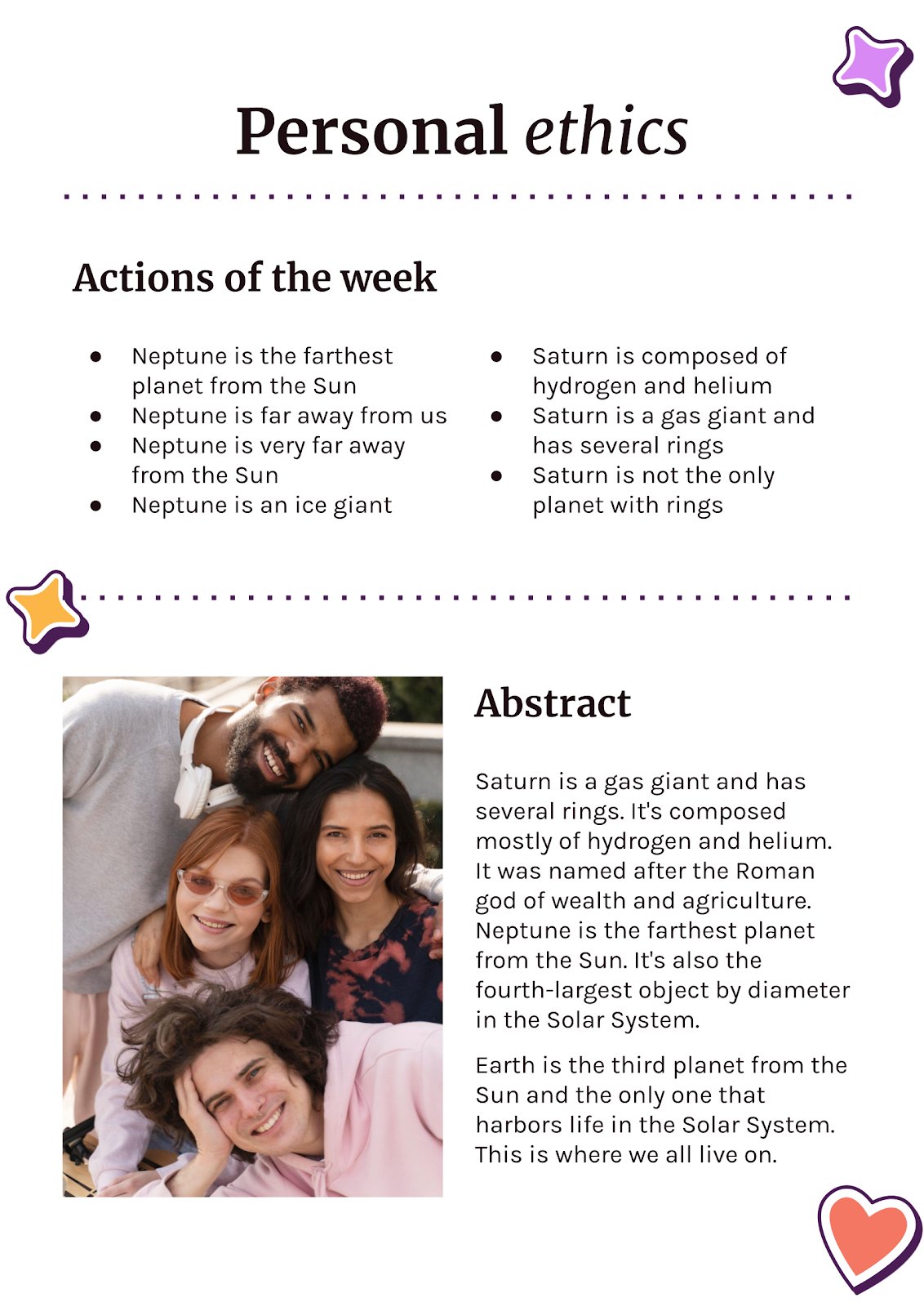 Virtue Ethics & Values Booklet | Google Slides & PowerPoint