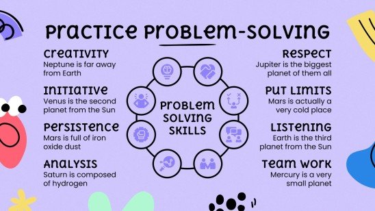 Practice Problem-Solving in Social Situations Infographics