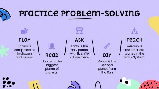 Practice Problem-Solving in Social Situations Infographics