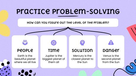 Practice Problem-Solving in Social Situations Infographics