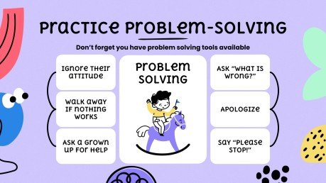 Practice Problem-Solving in Social Situations Infographics