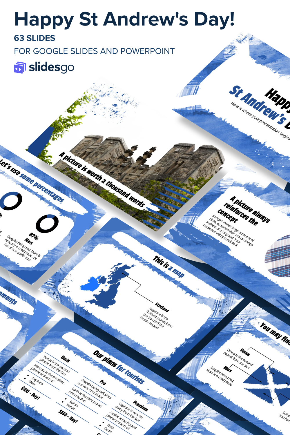 Happy St Andrew's Day! | Google Slides & PowerPoint template