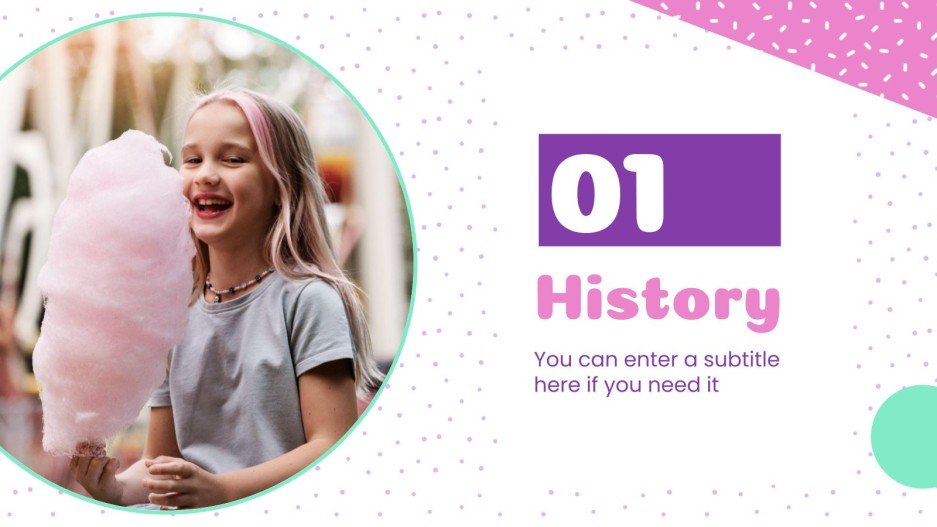 Celebrate Cotton Candy Day for Pre-K | Google Slides & PPT