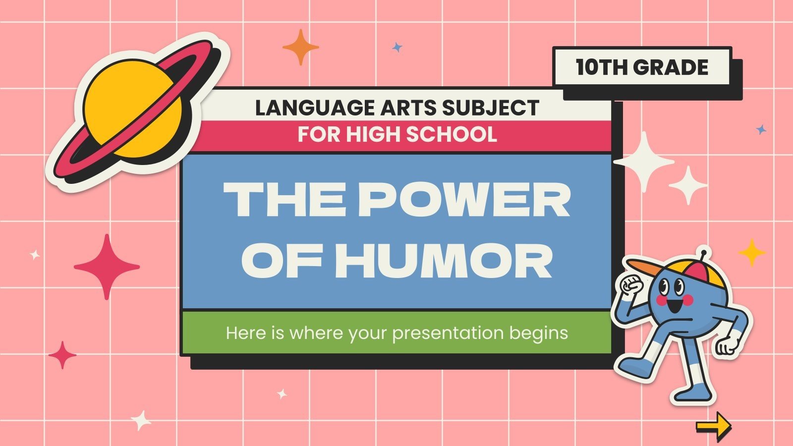 Language Arts for High School - 10th Grade: The Power of Humor
