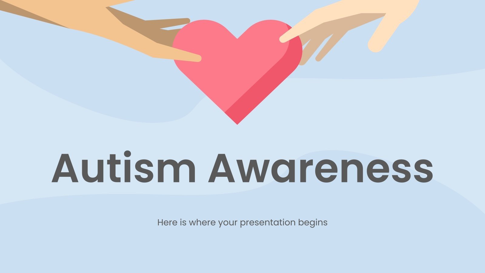 Autism Awareness Google Slides and PowerPoint template