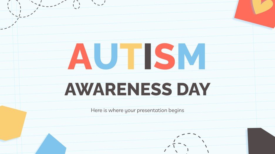 Dia Mundial de Conscientização do Autismo | Google Slides e PPT
