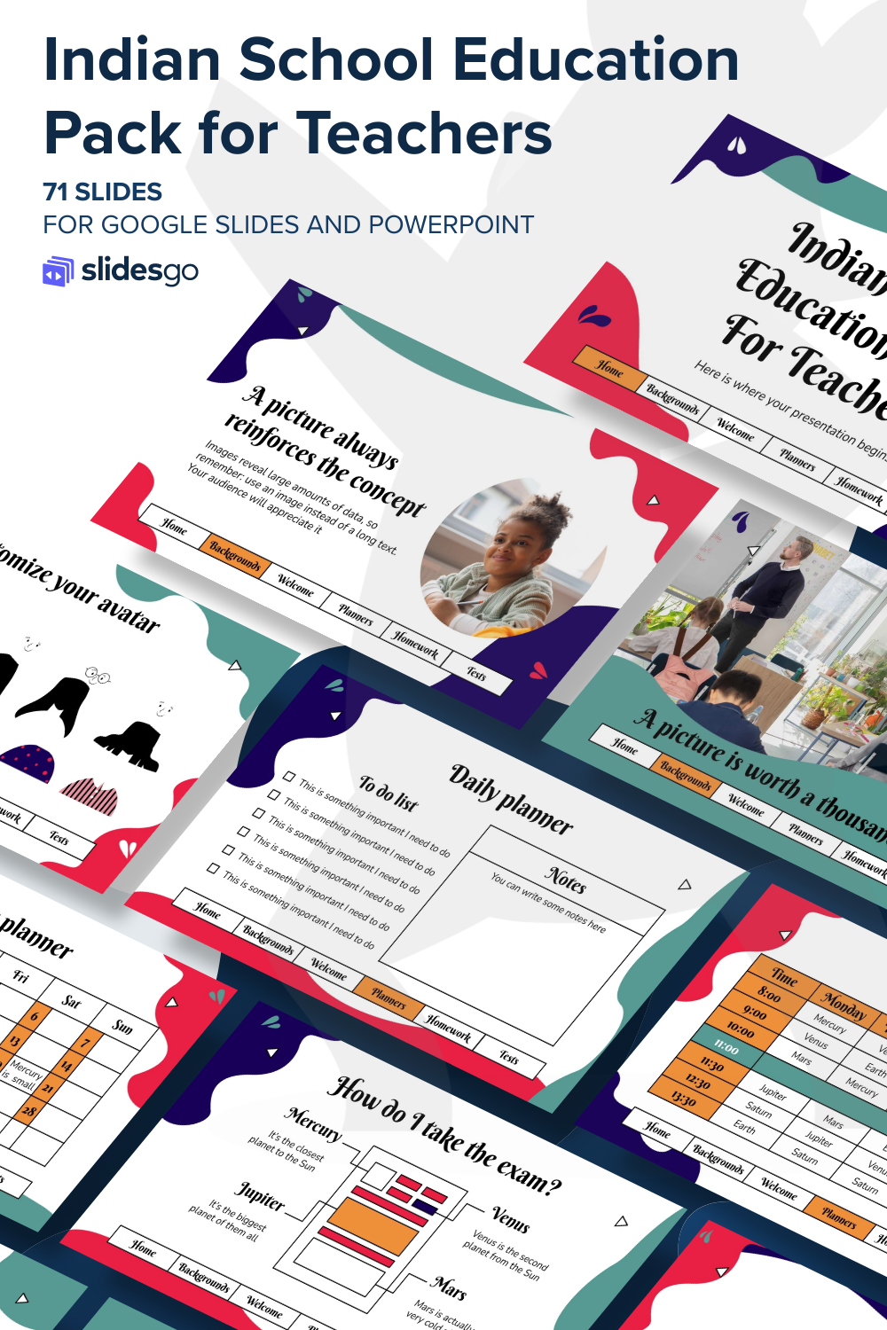 Indian School Education Pack for Teachers