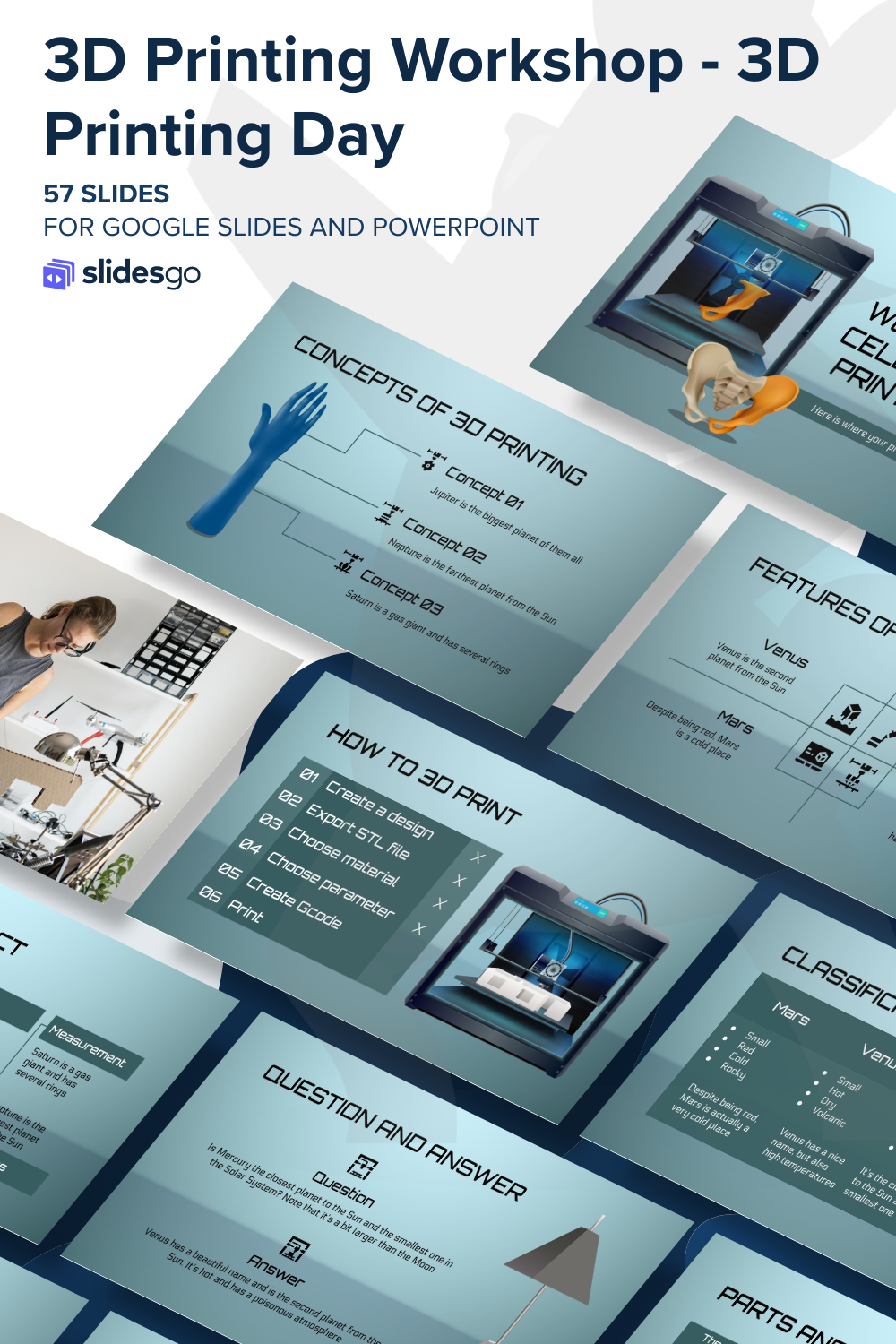 3D Printing Workshop for 3D Printing Day | Google Slides