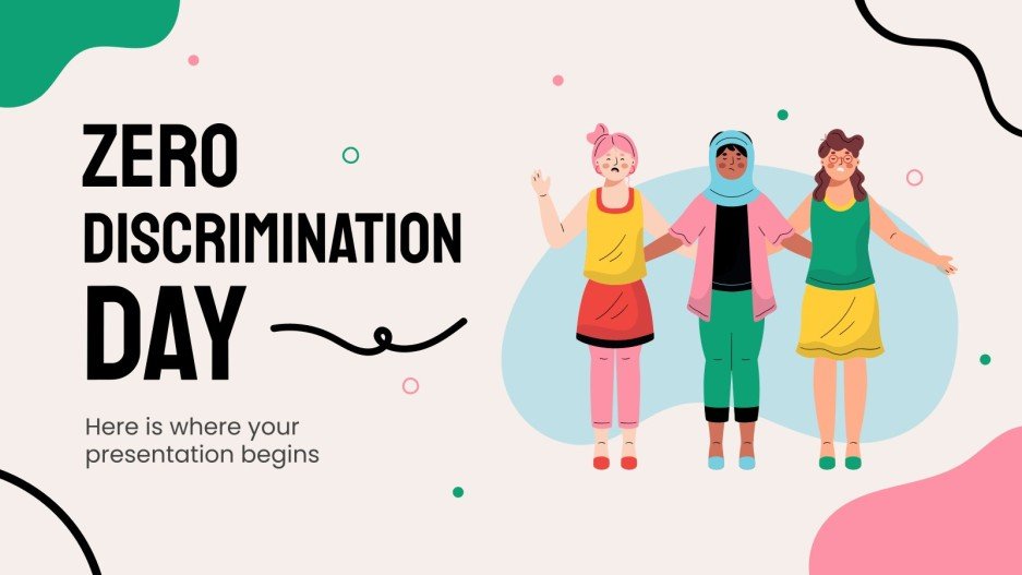 Zero Discrimination Day | Google Slides & PowerPoint template