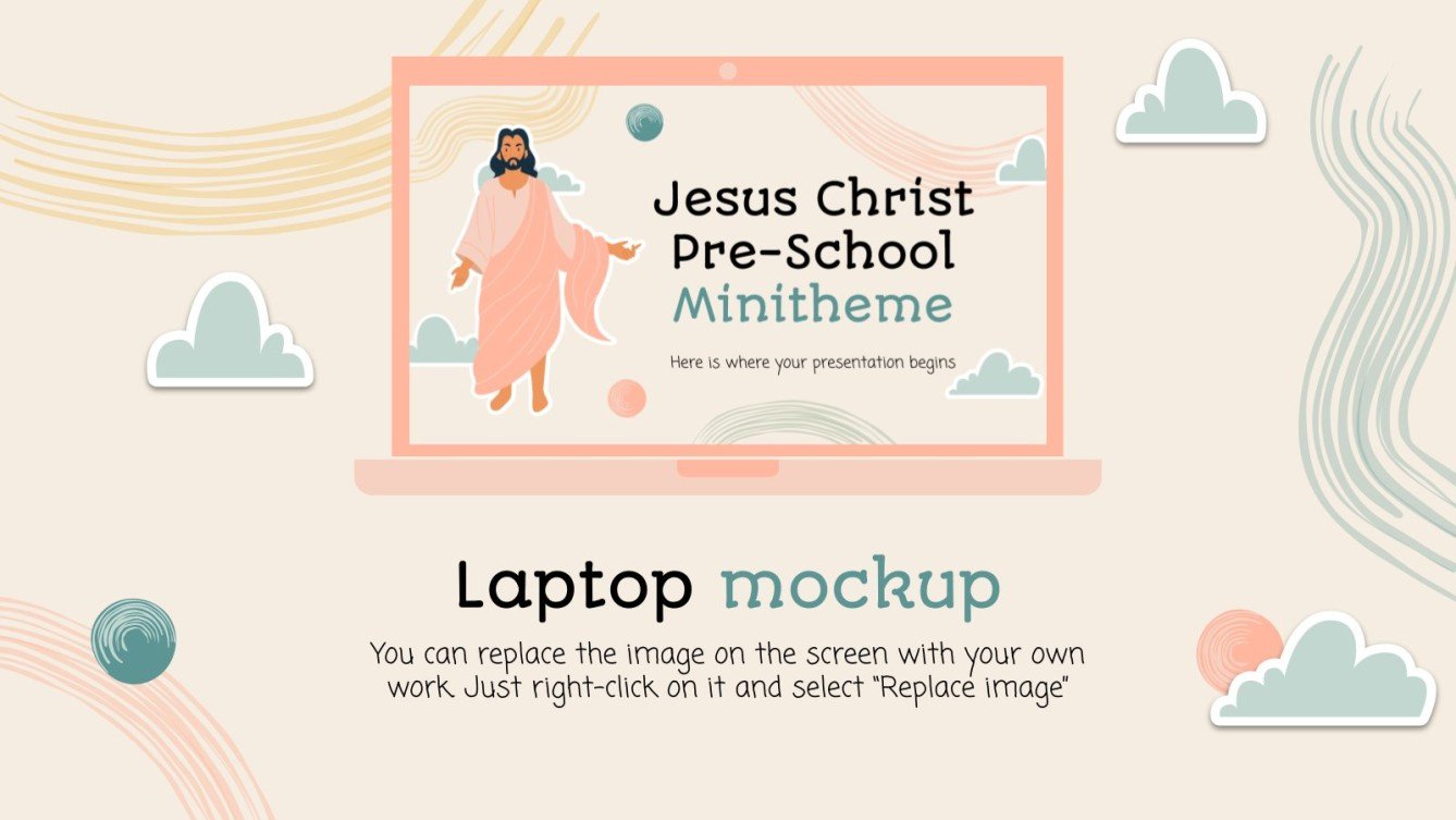Jesus Christ Pre-School Minitheme | Google Slides & PPT