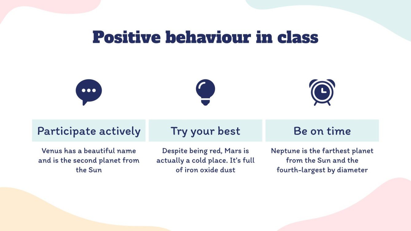 Positive Behaviour for Learning: Pre-School | Google Slides & PPT
