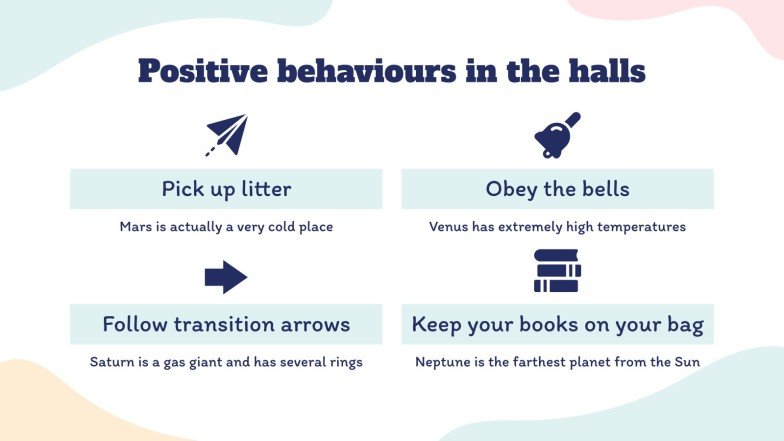 Positive Behaviour for Learning: Pre-School | Google Slides & PPT