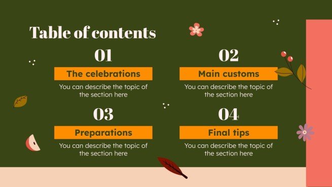 Thanksgiving Traditions | Google Slides & PowerPoint