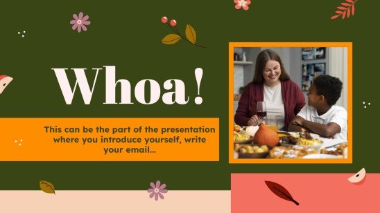 Thanksgiving Traditions | Google Slides & PowerPoint
