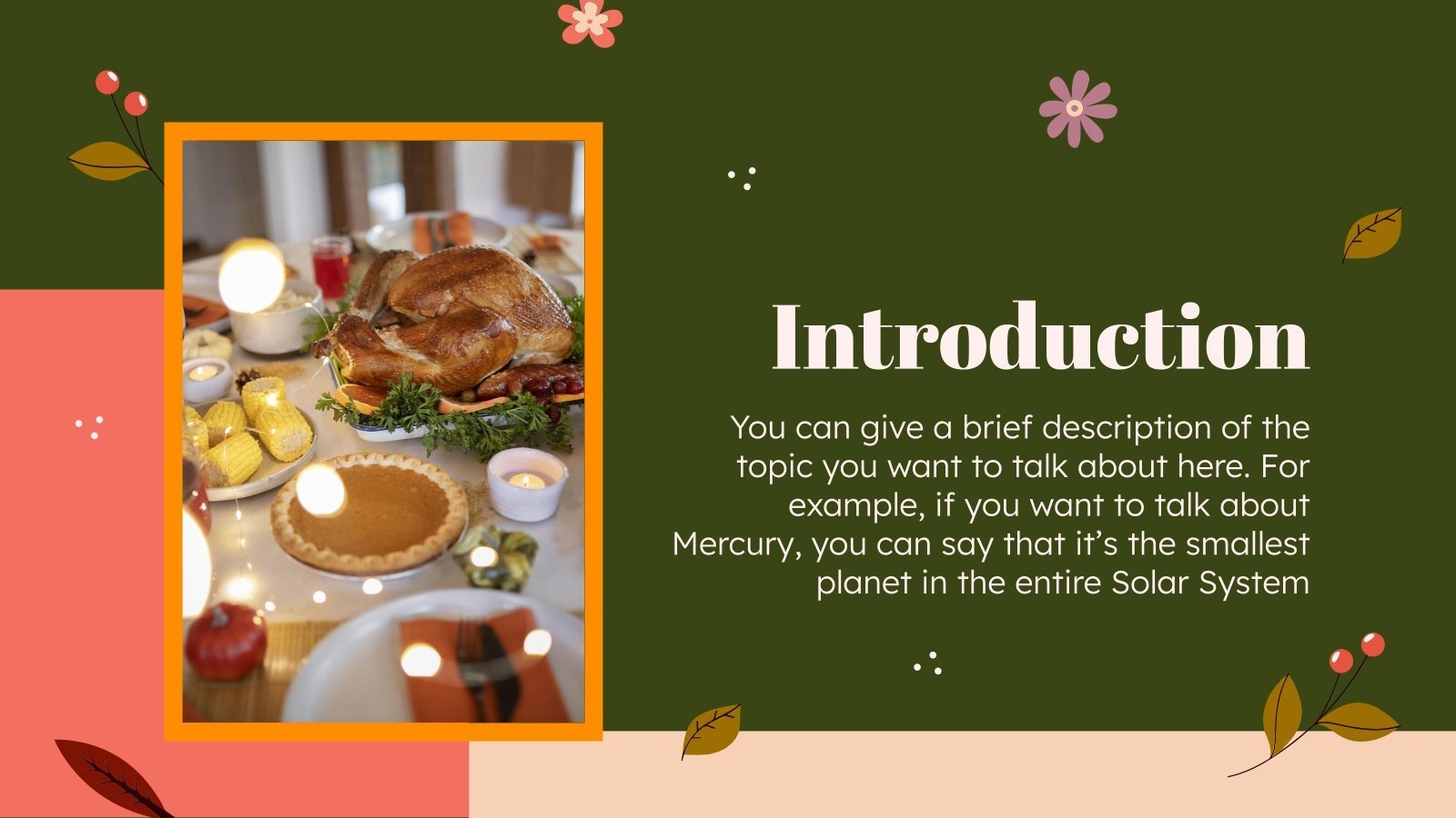 Thanksgiving Traditions | Google Slides & PowerPoint