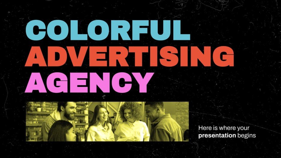 Colorful Advertising Agency | Google Slides & PowerPoint